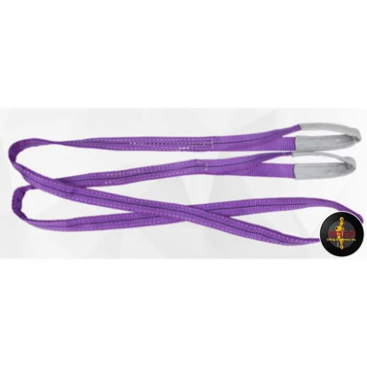 【New】 1T 1m- 6m Lifting Belt Rope Webbing Sling Belt WDouble Reinforced ...