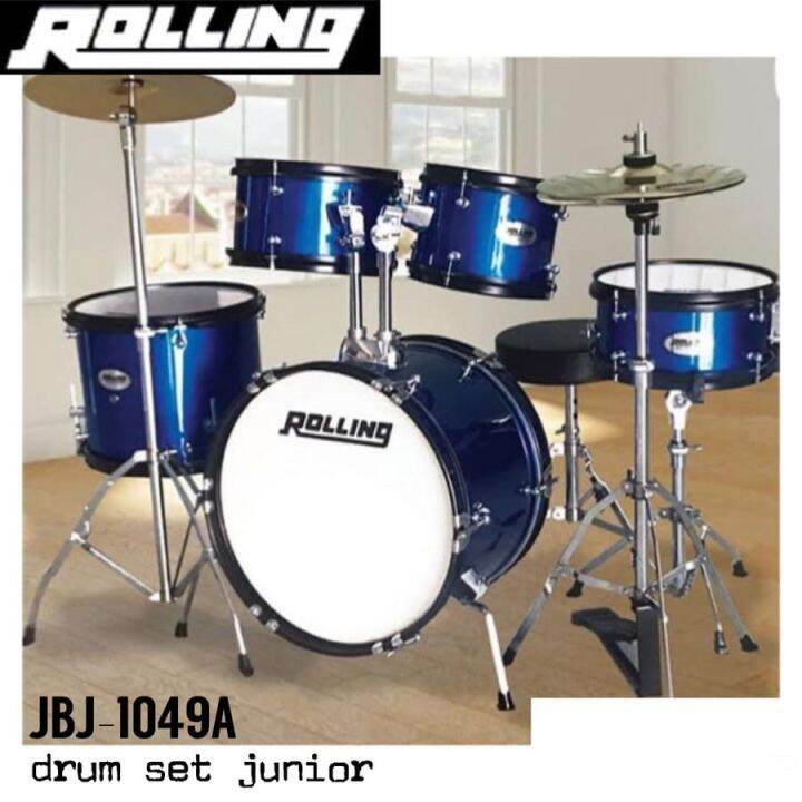Drum Akustik Junior Rolling JBJ1049A | Lazada Indonesia