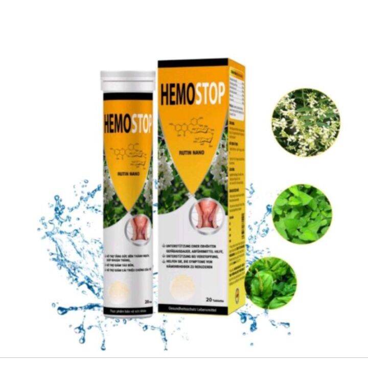 【COD】 Hemostop hemorrhoid effervescent tablets | Lazada PH