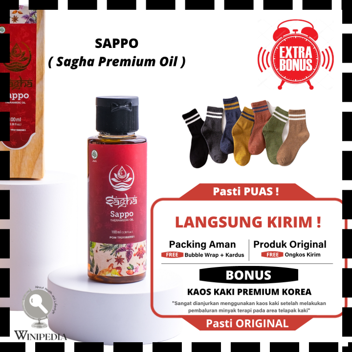 Minyak SAPPO Sagha (Sagha Premium Oil) | Lazada Indonesia