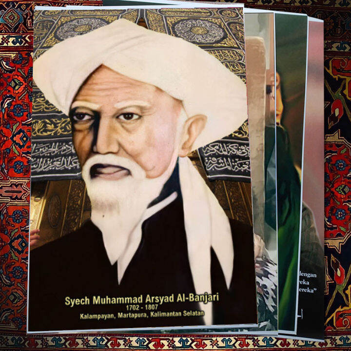 POSTER syech muhammad arsyad al banjari bahan luster uv ukuran ada di ...