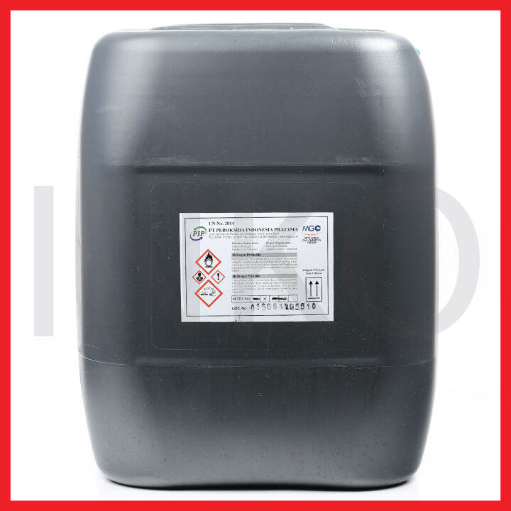 HYDROGEN PEROXIDE H202 CAIR JERIGEN 35KG | Lazada Indonesia