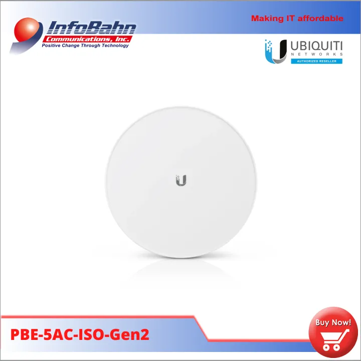 Ubiquiti airMAX PowerBeam AC 5 GHz ISO Gen 2 Bridge (PBE-5AC-ISO-Gen2 ...