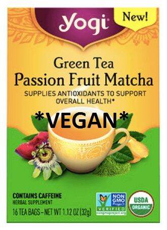 Yogi Tea, Green Tea, Passion Fruit Matcha | Lazada PH