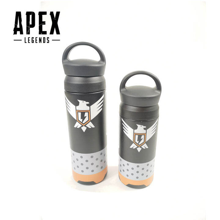 Apex Legends Phoenix Kit Shield แบตเตอรี่ขวดน้ำสแตนเลสช่วยให้ของเหลว ...
