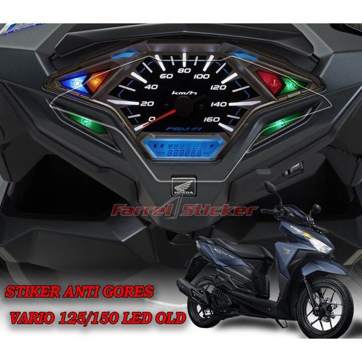 STIKER ANTI GORES SPIDO 125 STICKER SPEEDO METER VARIO 150 LED OLD ...