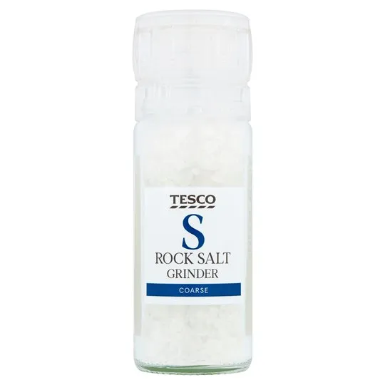 Tesco Rock Salt Grinder (Coarse) 100g | Lazada PH