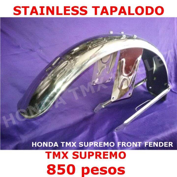 TMX Supremo 150 Front Fender Tapalodo Harap Stainless | Lazada PH