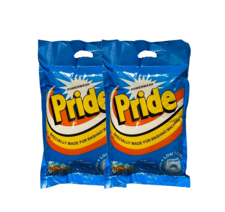 Pride Powerwash Laundry Detergent Powder, 2000g x 2 | Lazada PH