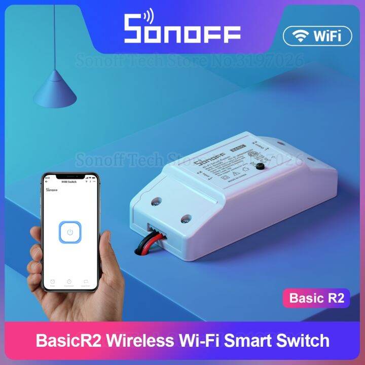 【YD】 SONOFF BasicR2 MINI Wi-Fi Control Module Work with Alexa eWeLink | Lazada PH