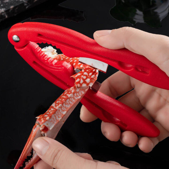 Multi-functional Seafood Tool，Heavy Duty Shell Cracker with 3PCS Forks ...
