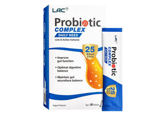 LAC PROBIOTIC Probiotic Complex 25 Billion (3g x 30 Sticks) | Lazada PH