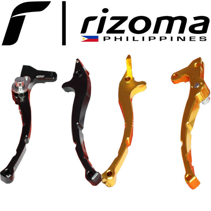 Rizoma Yamaha Aerox Gravis Brake Lever With Parking Brake Lock CNC ...