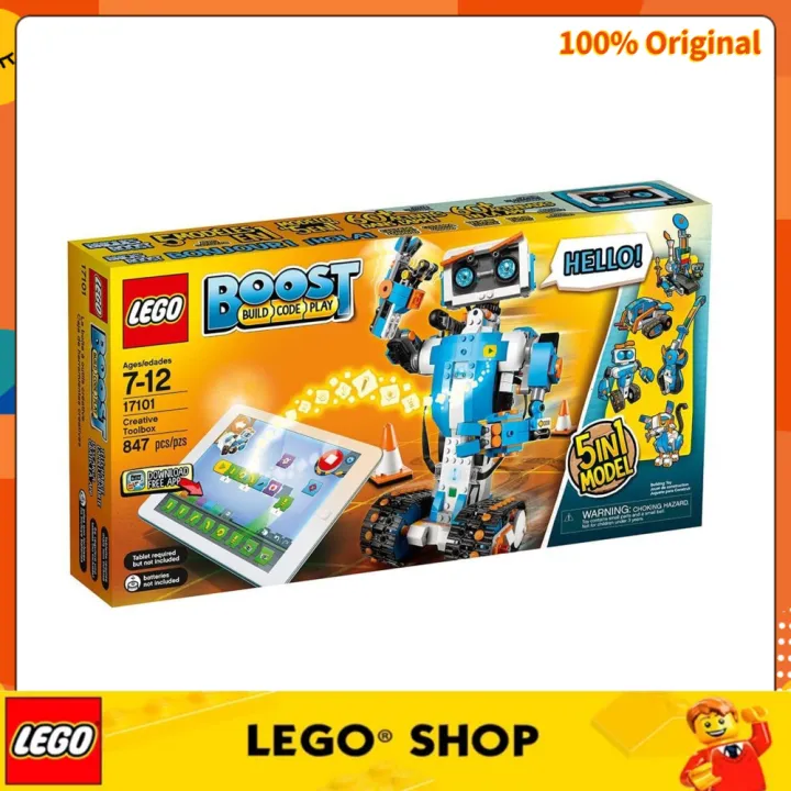 LEGO Boost Creative Toolbox 17101 Fun robot building kit at educational ...