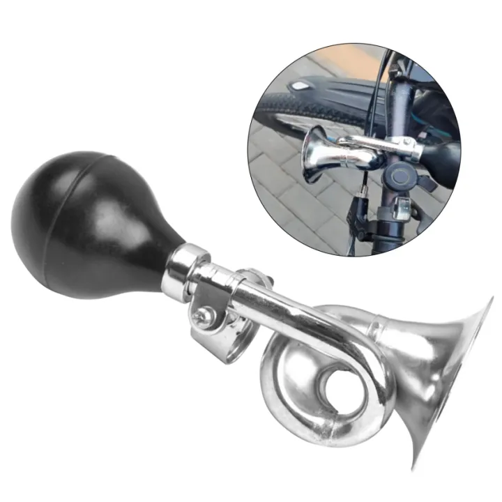 Bugle ฮอร์นเรโทรโทร,แตรจักรยานเด็ก,แตรจักรยานคลาสสิกวินเทจลำโพงบิดโลหะ ...
