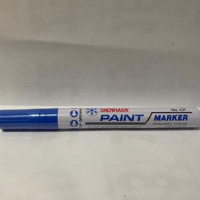 Sale Snowman Paint Marker Permanent Ink CP-12 /ALAT TULIS 1 SET/ALAT ...