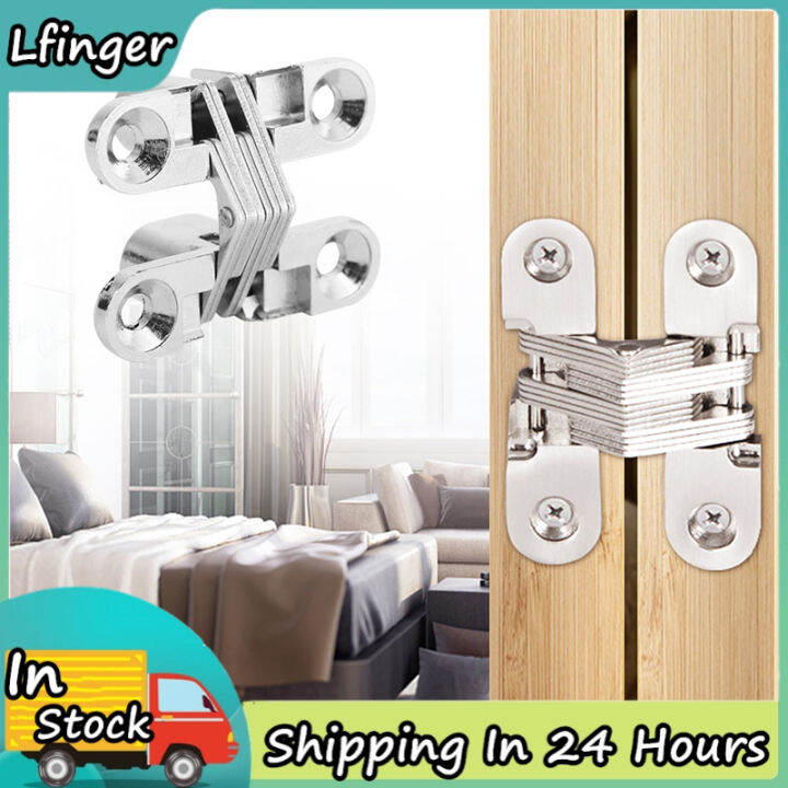 Zinc Alloy Hidden Hinges Invisible Concealed Cross Door Hinge Bearing ...