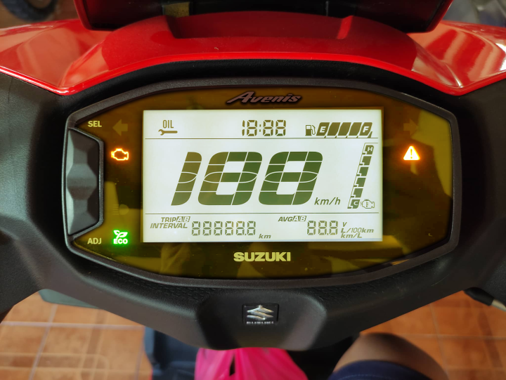 Suzuki Avenis 125 Gauge Protector Yellow Clear Design | Lazada PH