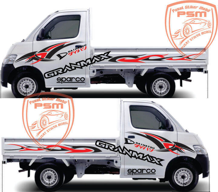 Stiker mobil pickup granmax stiker sticker mobil pick up daihatsu grand ...