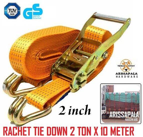 Tali Pengikat Barang Mobil Truk Trackbelt Rachet Tie Down Webbing Cargo ...