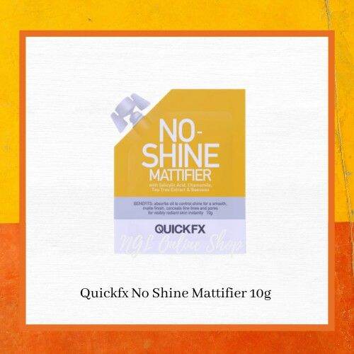 QuickFX No Shine Mattifier 10g | Lazada PH