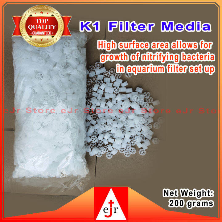 eJr Store - K1 Aquarium Filter Medias (Bio Filter Medias) 200g ...
