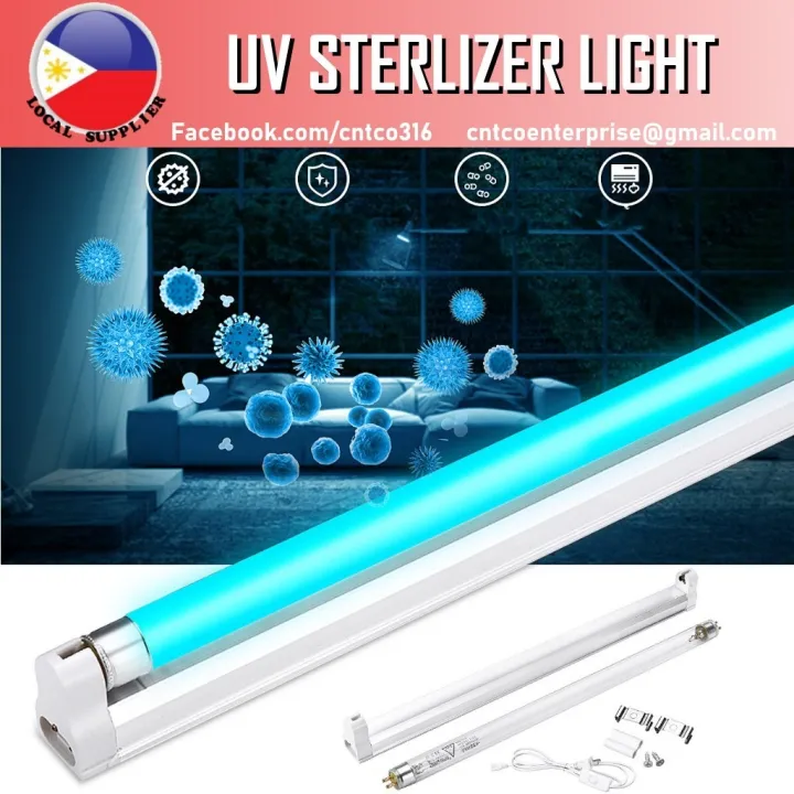 T5 T8 UV Sterilizer Light UVC Ozone UV Germicidal Lamp 8W 10W 20W LED ...