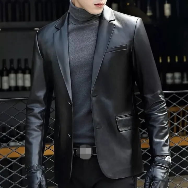 JAS / JAKET KULIT DOMBA / MODEL JAS PRIA FORMAL D-011 | Lazada Indonesia