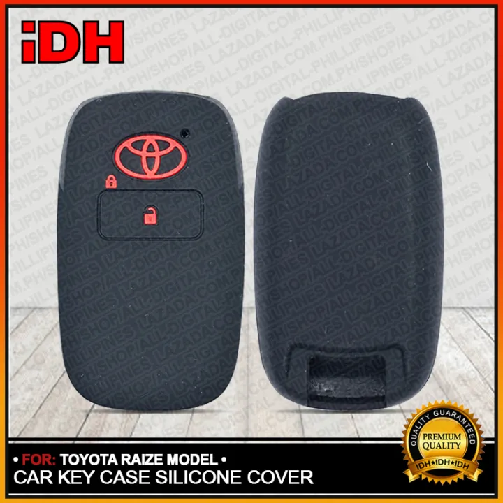 Toyota Raize 2 Button Silicone Key Cover ( S-78 / S-78-Red ) [Car ...