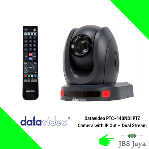 Datavideo PTC-140NDI PTZ Camera with IP Out - Dual Stream (1080p/ 1080i ...