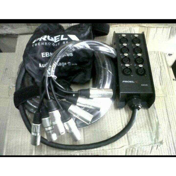 proel snake cable type ebn-8 originalproel cable snake 8ch 15 m ...