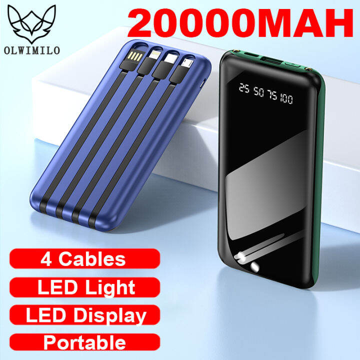 OLWIMILO power bank original brand fast charging power bank 20000mah ...