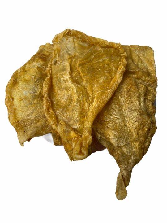 กระเพาะปลาดิบแผ่น,ปลาเหมี่ยนฮื้อ Raw Fish Maw 生鱼肚，鱼肚 1ถาด/บรรจุน้ำหนัก ...