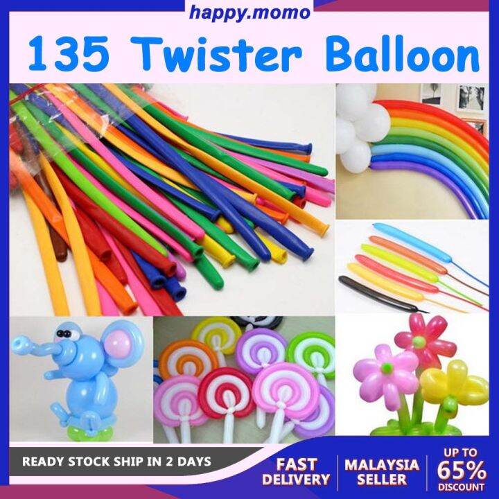 135 Latex Long Balloon Modelling Twisting Clown Twister Belon Panjang ...