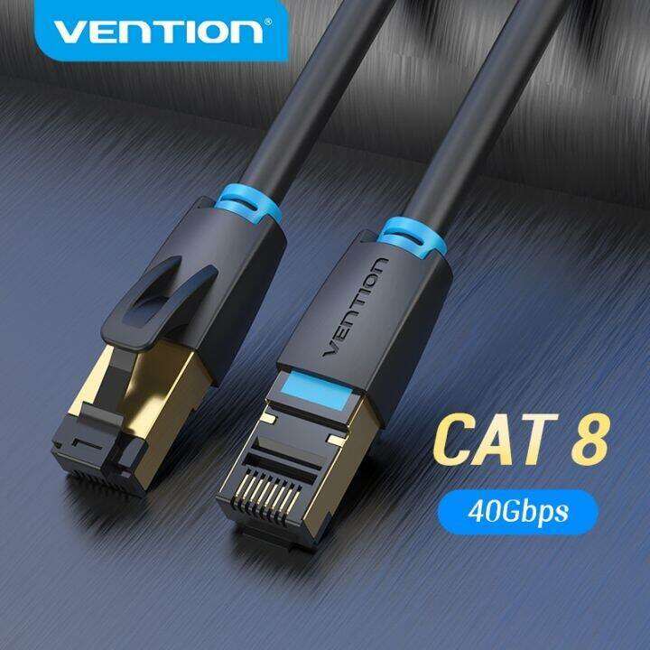 【COD】Vention Cat8 Ethernet Cable SFTP 40Gbps Super Speed RJ45 Network ...
