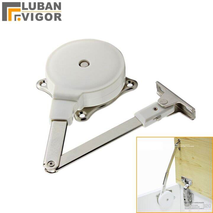 Hydraulic rod support rod Bed board closed buffer hinge Tatami damping ...