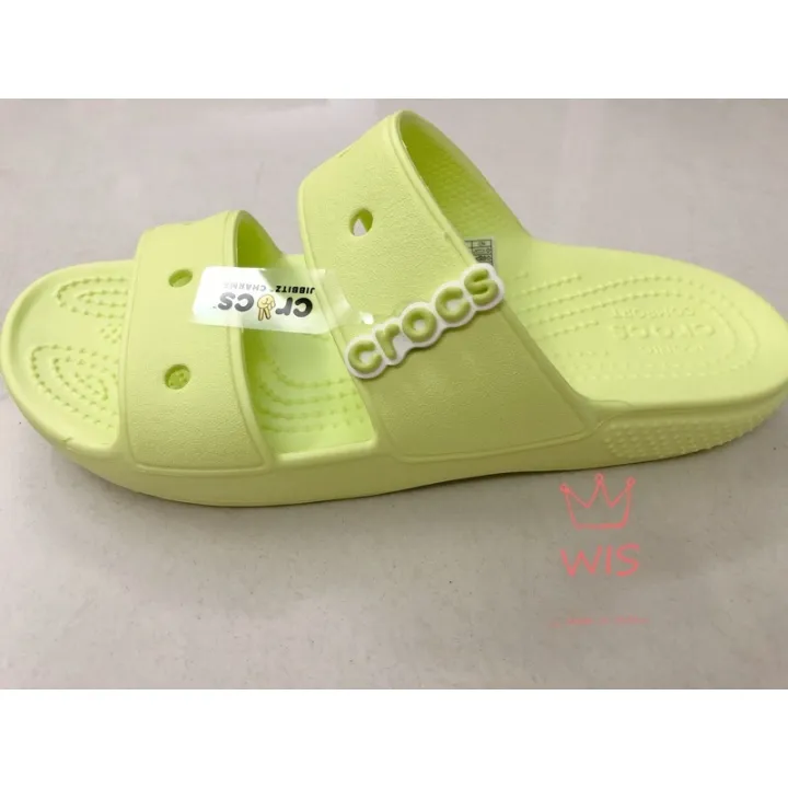 Crocs Slides with TWO “crocs” jibbitz Double Strap for men | Lazada PH