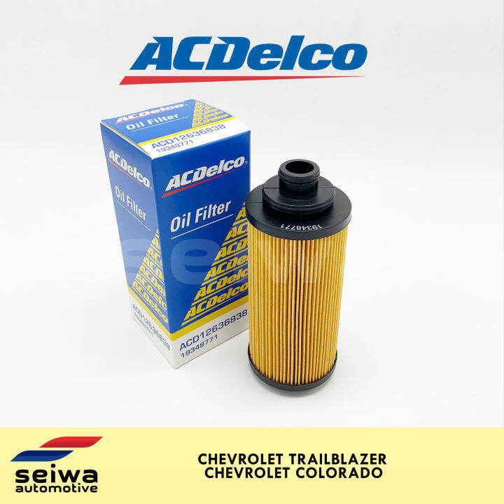 Chevrolet Trailblazer Oil Filter - Chevrolet Colorado Oil Filter ...