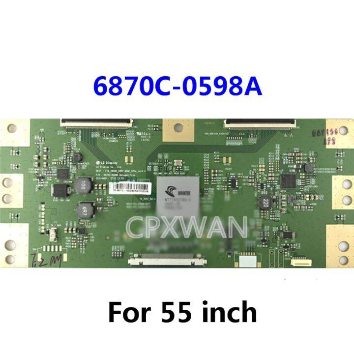 1Pcs TCON Board 6870C-0598A TV T-CON Logic Board for 43Inch 49Inch ...