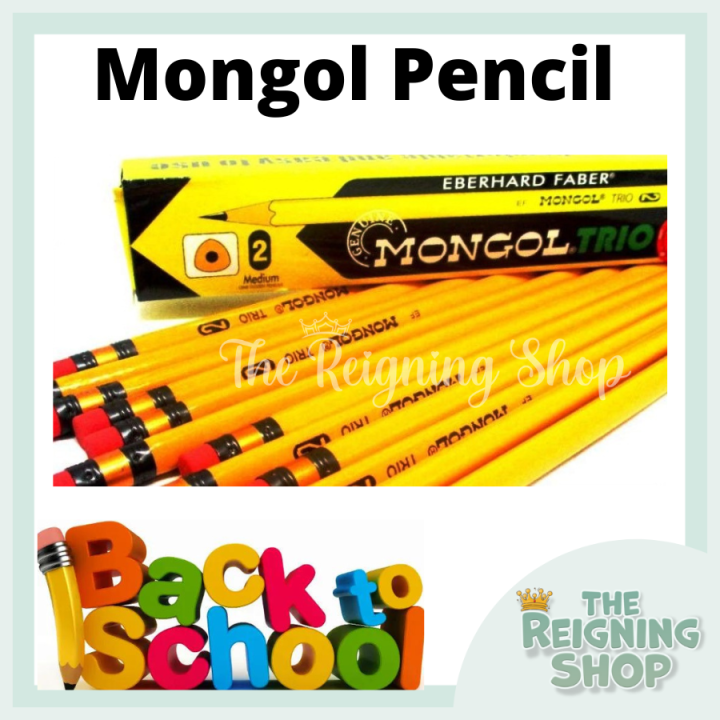 Mongol Pencil No. 2 Pen Pens Medium Shade Pencil Office Pencil School ...