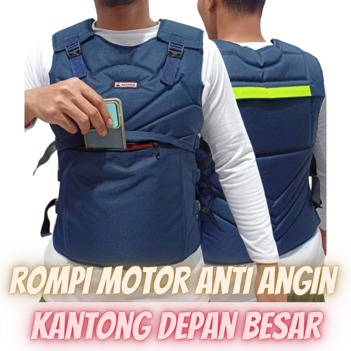 Rompi Anti Angin Motor Pria | Lazada Indonesia