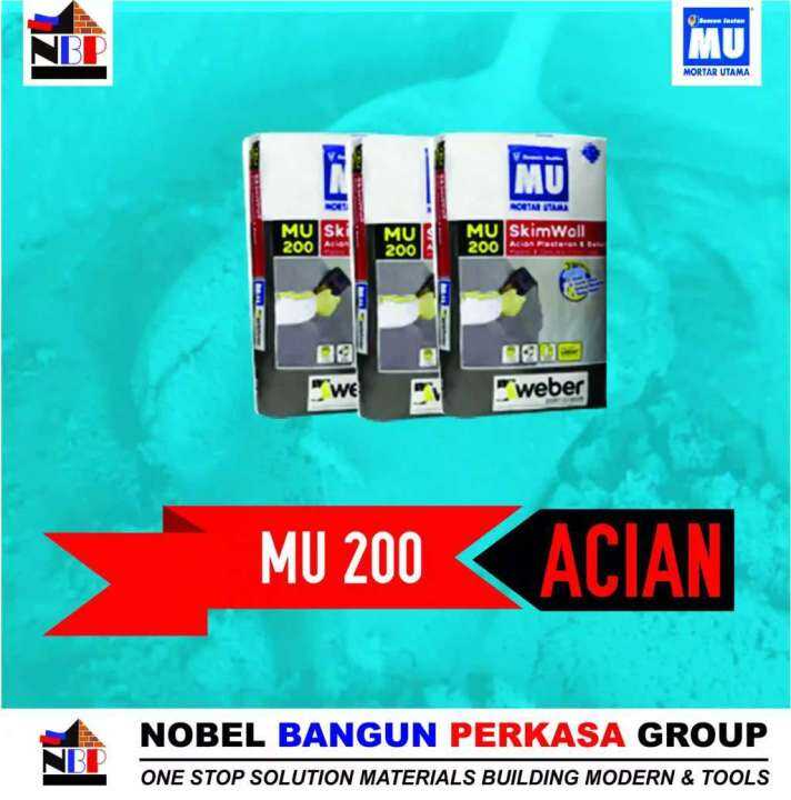Semen Mortar Utama Aci MU-200 | Lazada Indonesia
