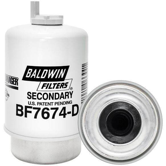 GENUINE Baldwin BF7674-D Heavy Duty Secondary Fuel/Water Separator ...
