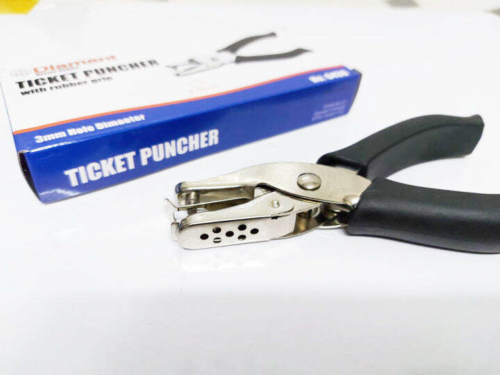 Ticket Puncher with Rubber Grip 3mm hole | Lazada PH