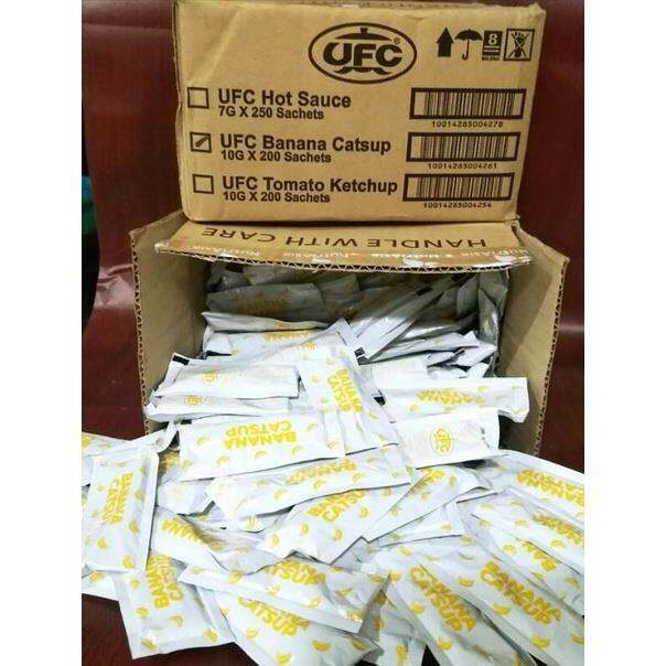 Ketchup Sachet / UFC / BANANA Ketchup / 200pcs. | Lazada PH