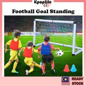 Soccer Football Goal Stand Games Set Toys Kids Bola sepak Post Indoor ...