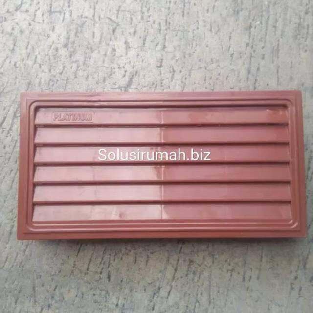 ANGIN ANGIN PINTU PVC 2BIJI/set 33.4*16cM +- KAYU COKLAT LOSTER ...