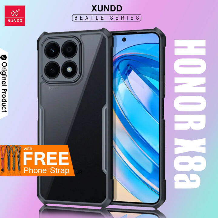 Xundd [Original] Beatle Clear Hybrid Shock Proof Armor Case for Honor X8a | Lazada PH