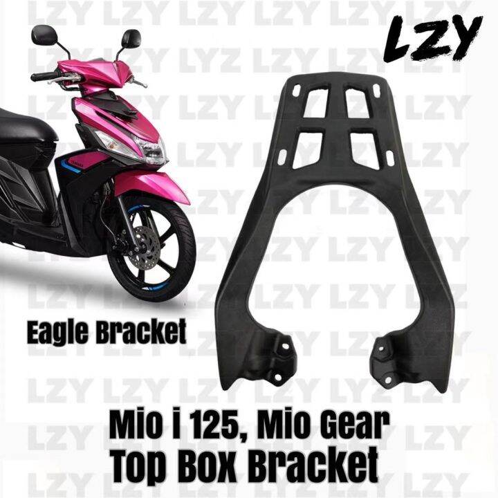Yamaha Mio i 125 and Gear Eagle Alloy Back Tail Top Box Bracket HIGH ...