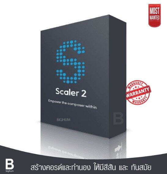 Scaler 2.8 VSTปลั็กอิน สร้างคอร์ดและทำนอง ให้มีสีสัน และ ทันสมัย ( win/mac ) ( ทักแชท Read chat ...